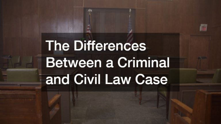 The Differences Between a Criminal and Civil Law Case - Cross Criminal Law